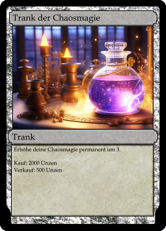 Trank der Chaosmagie | Pen and Paper - Myrmidonen Wiki | Fandom