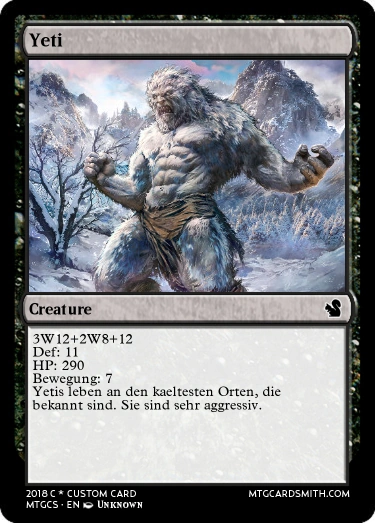 Yeti | Pen and Paper - Myrmidonen Wiki | Fandom