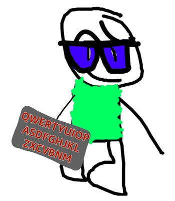 Keyboard Man | Pencilmation Wiki | Fandom