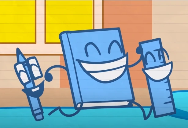 Pencil Book And Ruler | Pencilmation Wiki | Fandom