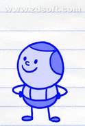Little Blue Man | Pencilmation Wiki | Fandom