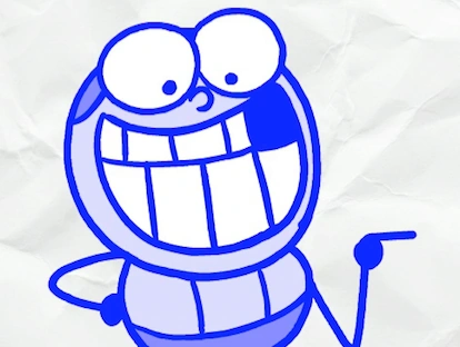 Little Blue Man | Pencilmation Wiki | Fandom