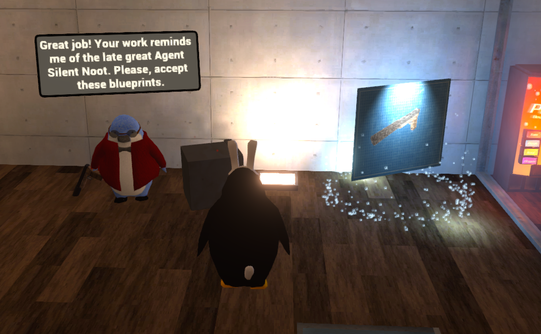 Silenced Pistol The Greatest Penguin Heist Of All Time Wiki Fandom