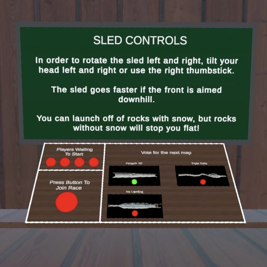 Sled Racing | Penguin Paradise VR Wiki | Fandom