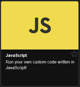 JavaScript (Extension) | PenguinMod Wiki | Fandom