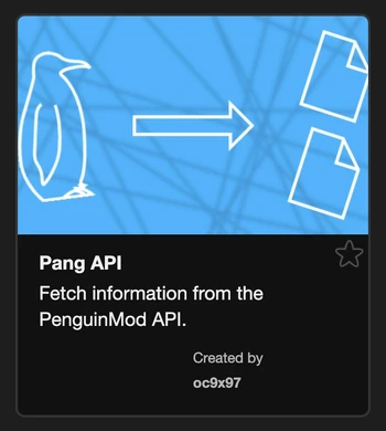 Pang API | PenguinMod Wiki | Fandom