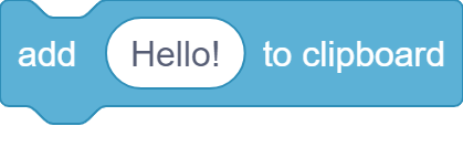 Add () to clipboard | PenguinMod Wiki | Fandom