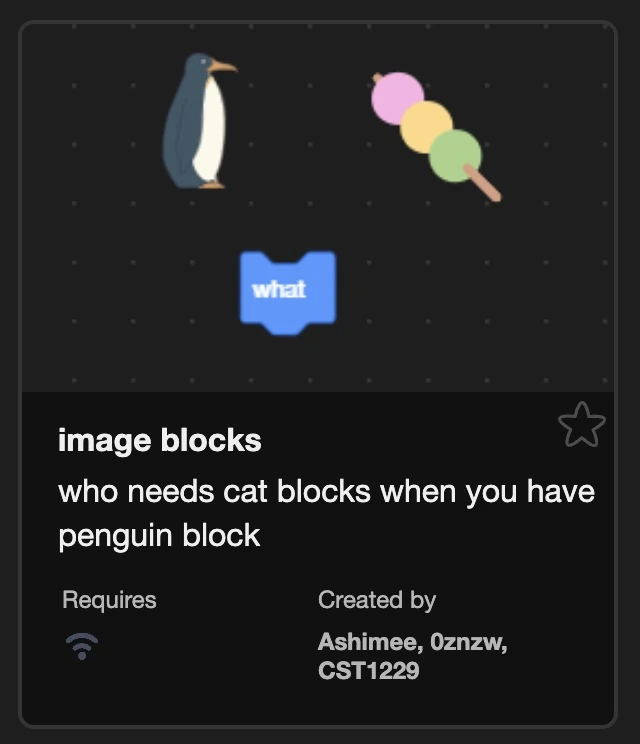 image blocks | PenguinMod Wiki | Fandom