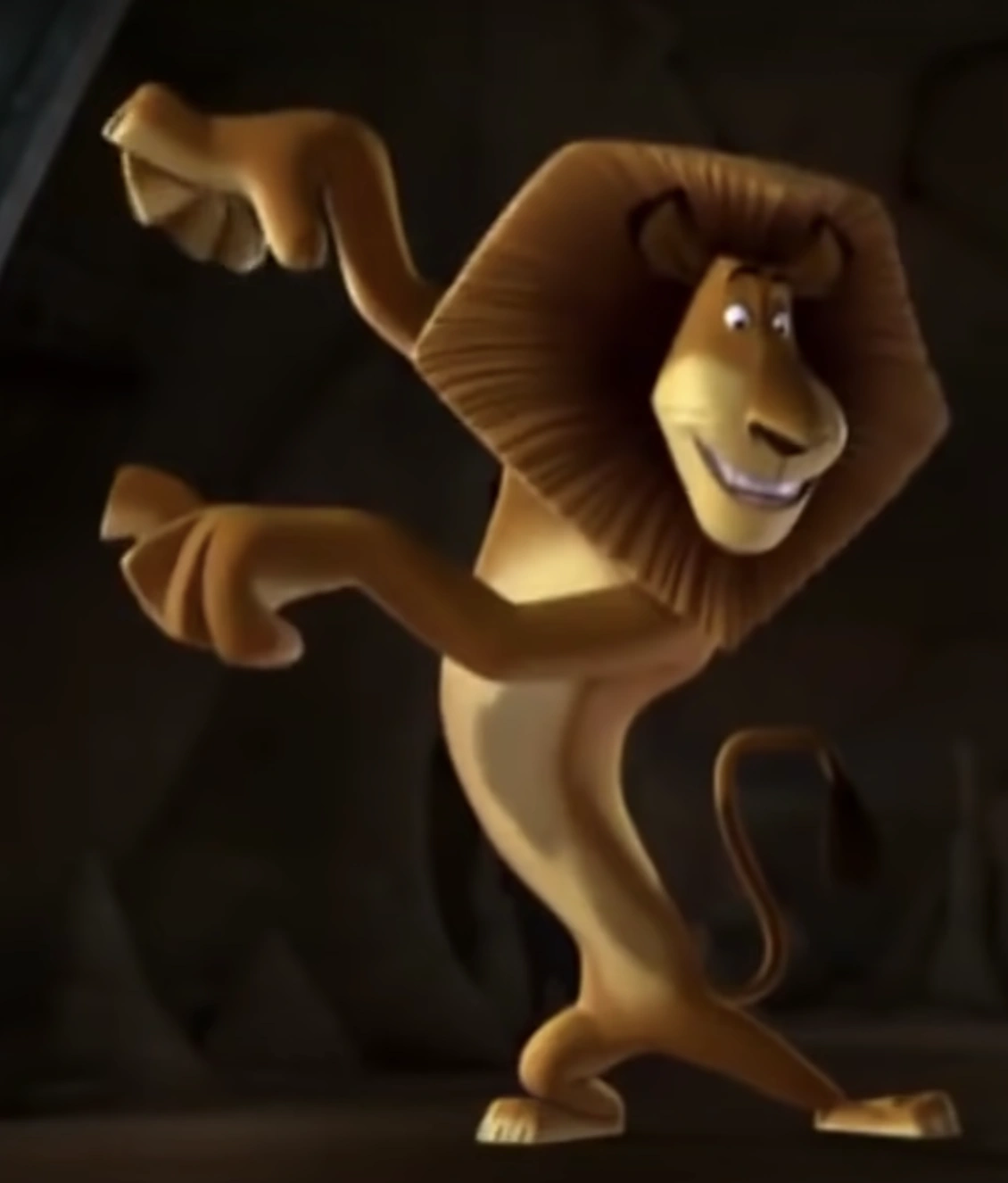 Madagascar 3 Alex And Gia Kiss