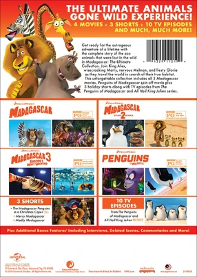 Madagascar: The Ultimate Collection (DVD) | Madagascar Wiki | Fandom