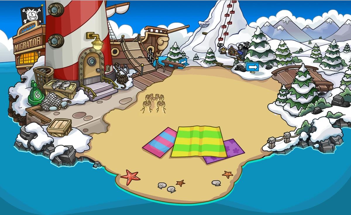 Beach | Pengur Wikia | Fandom