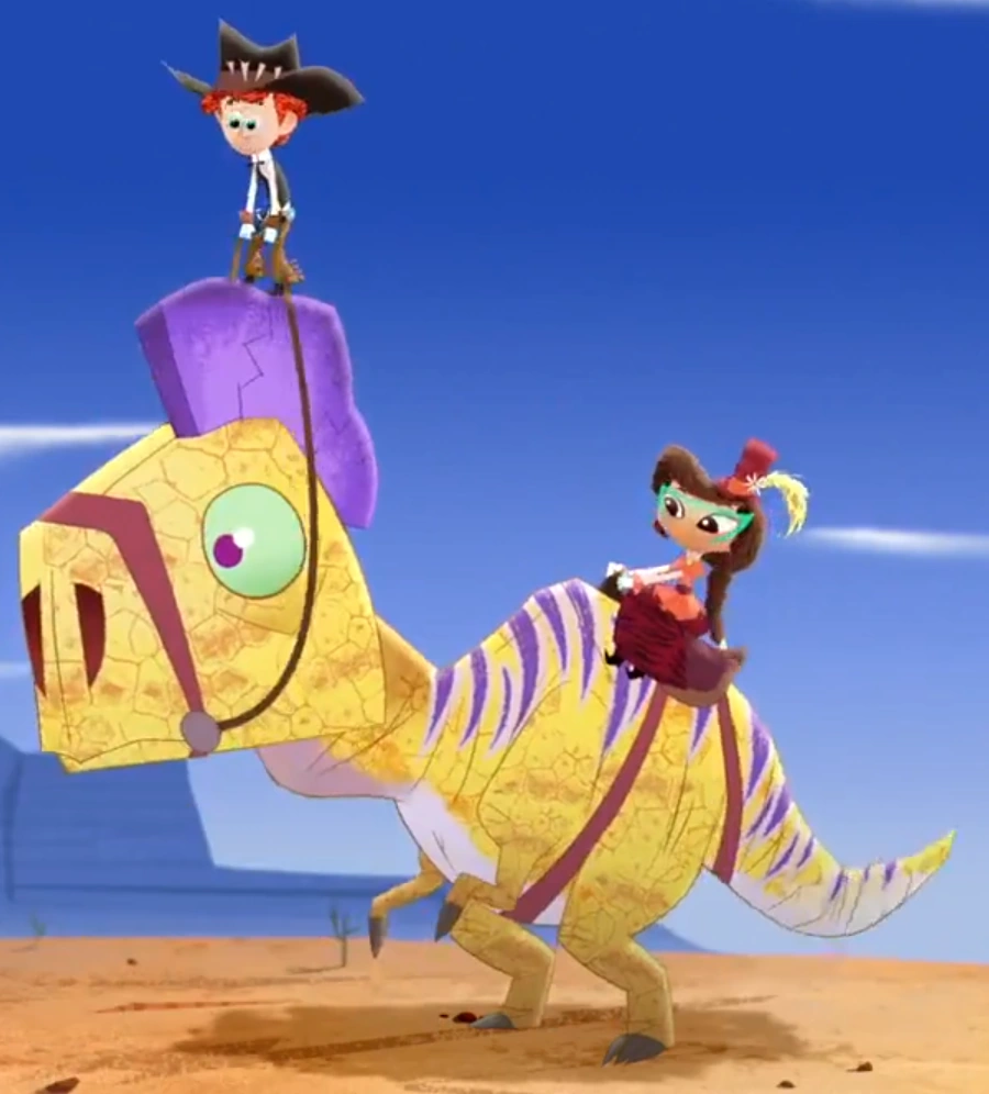 Hadrosaurio de Sashi | Penn Zero: Casi Héroe Wiki | Fandom