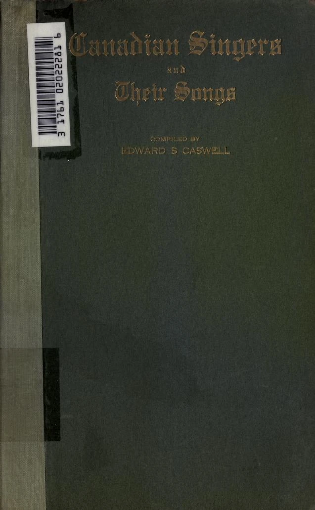 Canadian Singers and their Songs | Penny's poetry pages Wiki | Fandom