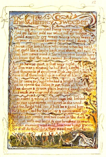 The Chimney Sweeper / Blake | Penny's poetry pages Wiki | Fandom