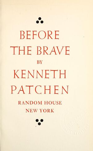 Kenneth Patchen | Penny's poetry pages Wiki | Fandom