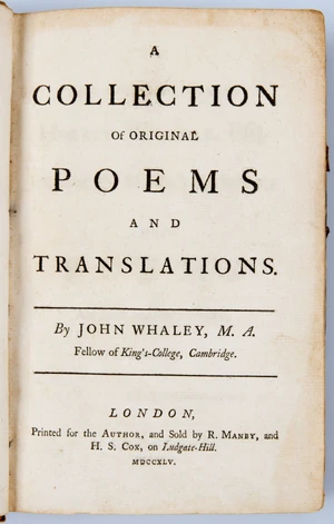 John Whaley | Penny's poetry pages Wiki | Fandom