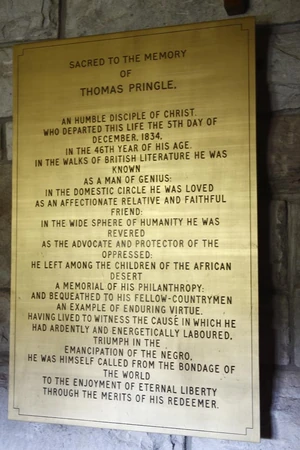 Thomas Pringle | Penny's poetry pages Wiki | Fandom