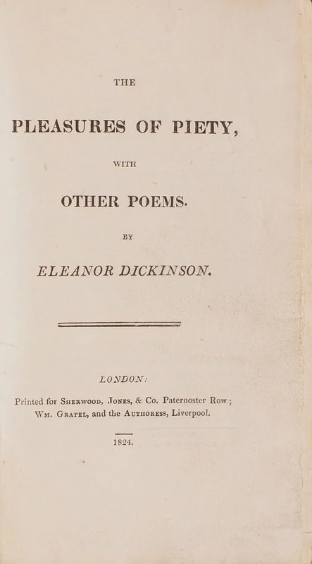 Eleanor Dickinson | Penny's poetry pages Wiki | Fandom