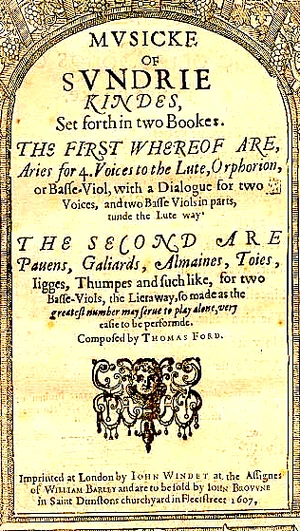 Thomas Ford (composer) | Penny's poetry pages Wiki | Fandom