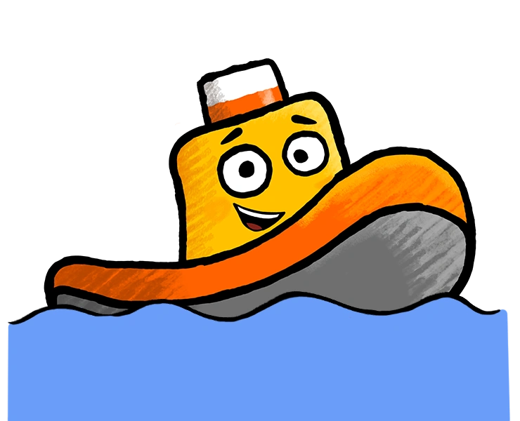 Tugboat Cartoon Toot