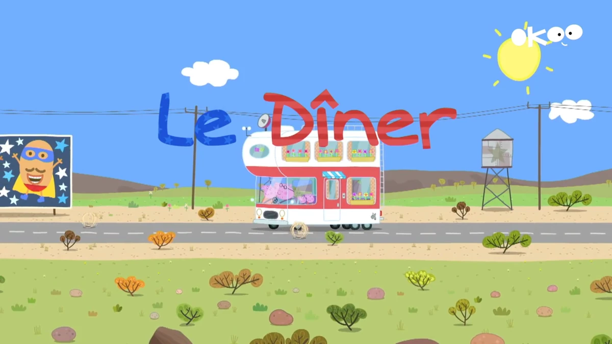 Le dîner | Wiki Peppa Pig | Fandom