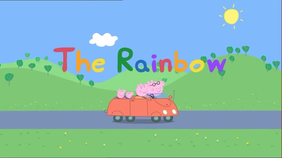 The Rainbow (episode) | Peppa Pig Wiki | Fandom