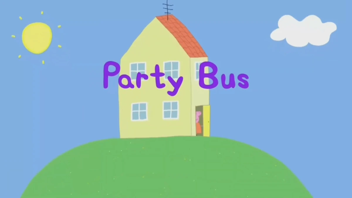 Party Bus | Peppa Pig Wiki | Fandom
