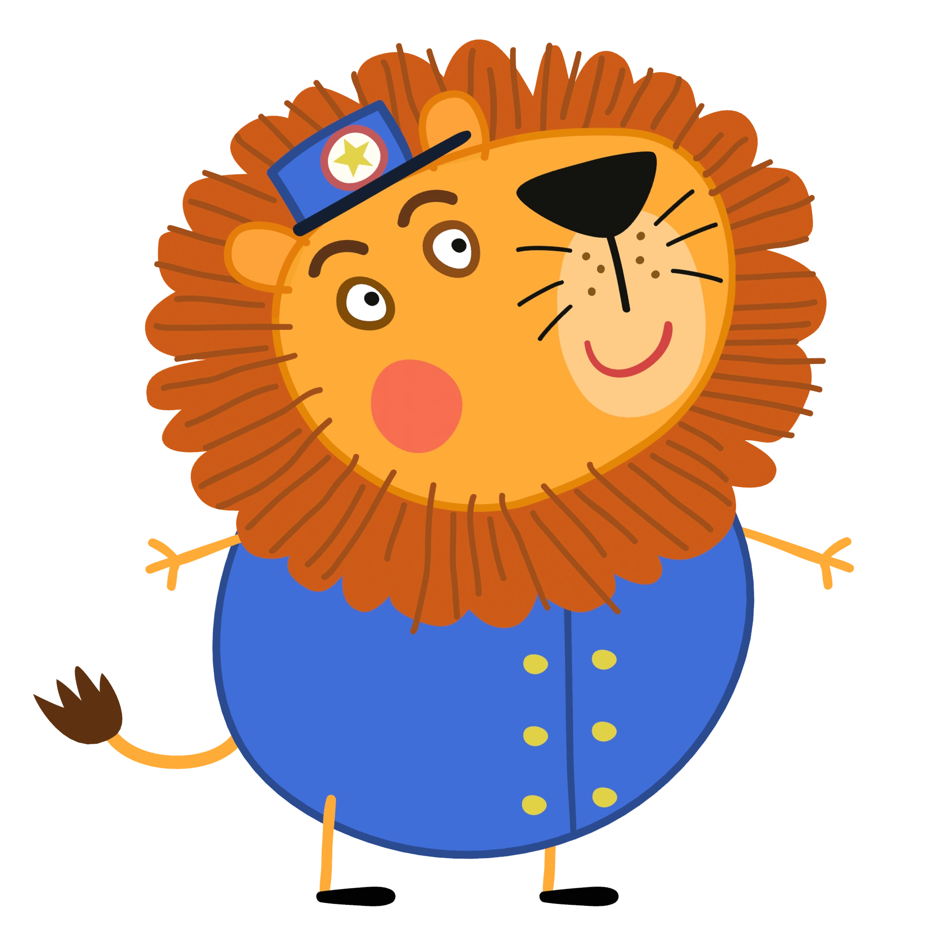 Mr. Lion | Milkshake! Wiki | Fandom