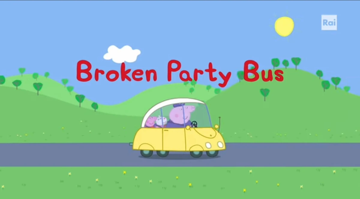 Broken Party Bus/Gallery | Peppa Pig Wiki | Fandom
