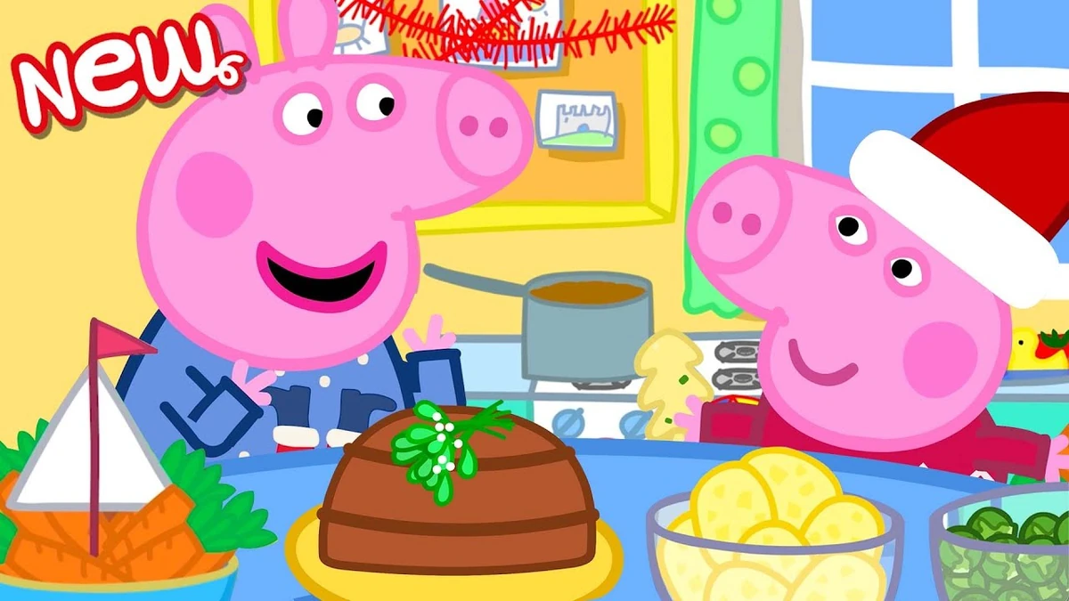 Christmas Lunch | Peppa Pig Wiki | Fandom