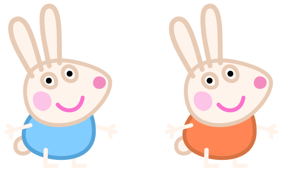 Rosie and Robbie Rabbit | Peppa Pig Wiki | Fandom