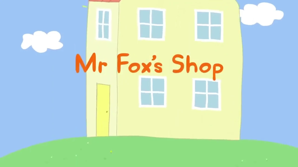 Mr. Fox's Shop | Peppa Pig Wiki | Fandom