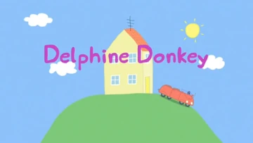 Peppa Pig Delphine Burro Irmao