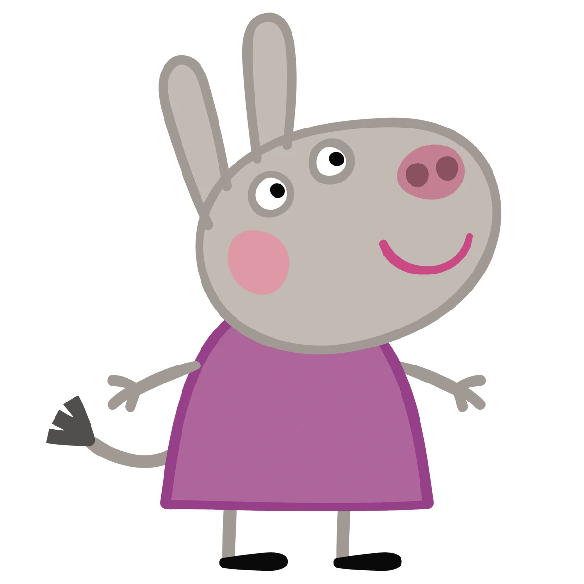 Delphine Donkey (character) | Peppa Pig Wiki | Fandom