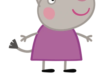 Peppa Pig Delphine Burro Irmao Peppa Pig Delphine Donkey Paints A