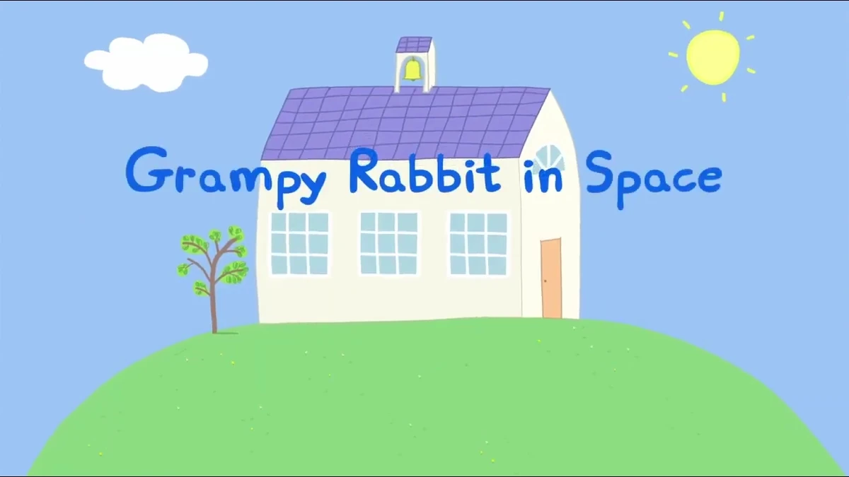 Grampy Rabbit in Space | Peppa Pig Wiki | Fandom