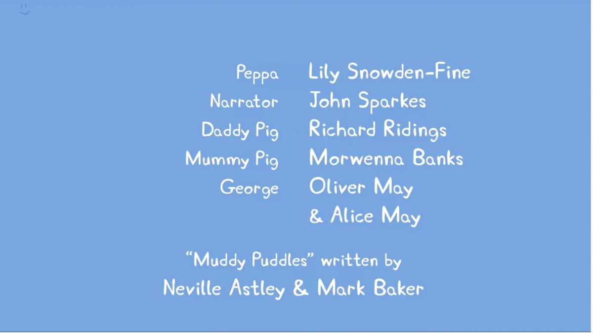 Series 1/Credits | Peppa Pig Wiki | Fandom