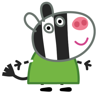 Zebra Family/Gallery | Peppa Pig Wiki | Fandom