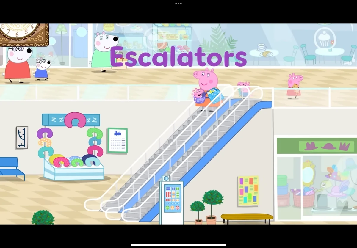 Escalators | Peppa Pig Wiki | Fandom