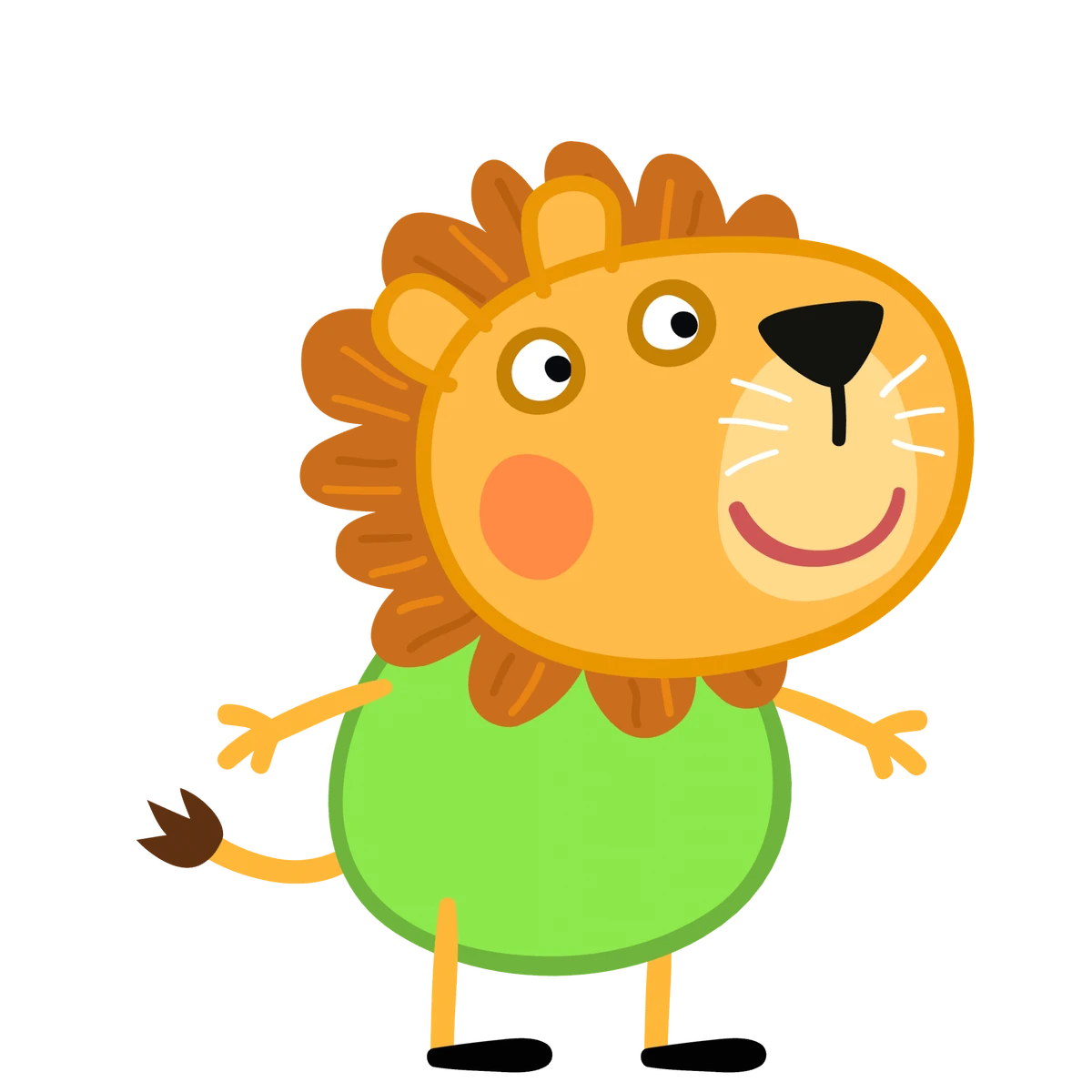 Larenzo Lion (character) | Peppa Pig Wiki | Fandom