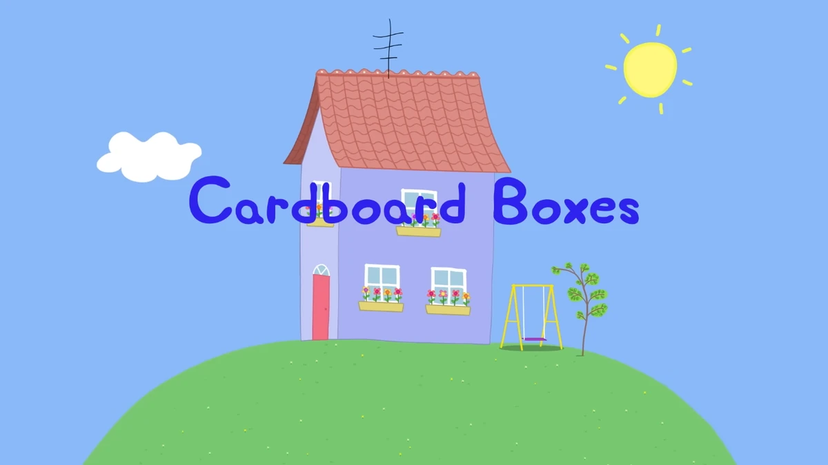 Cardboard Boxes | Peppa Pig Wiki | Fandom