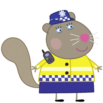 Police Officer Squirrel | Peppa Pig Wiki | Fandom