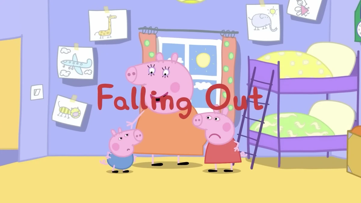 Falling Out | Peppa Pig Wiki | Fandom