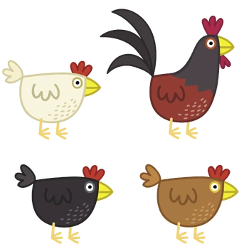 Jemima, Sarah, Vanessa, & Neville | Peppa Pig Wiki | Fandom