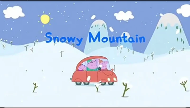 Snowy Mountain | Peppa Pig Wiki | Fandom