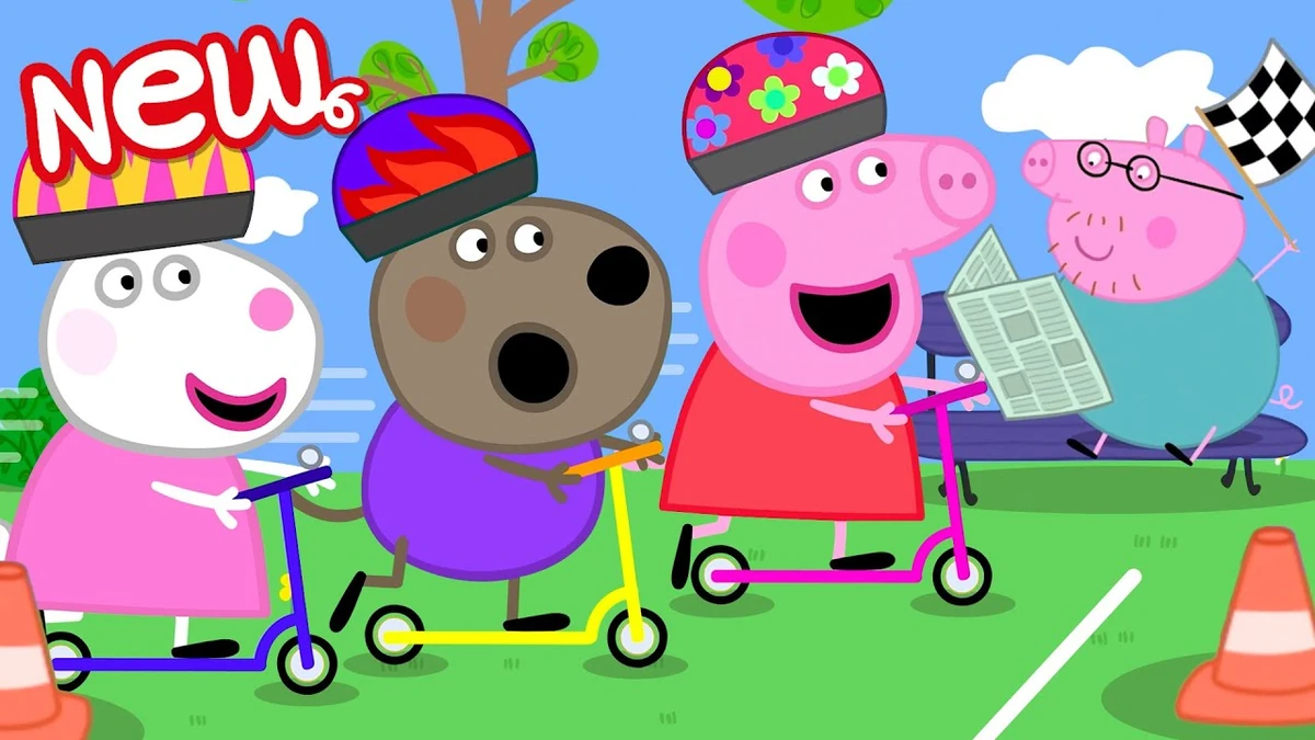 Scooter Lesson | Peppa Pig Wiki | Fandom