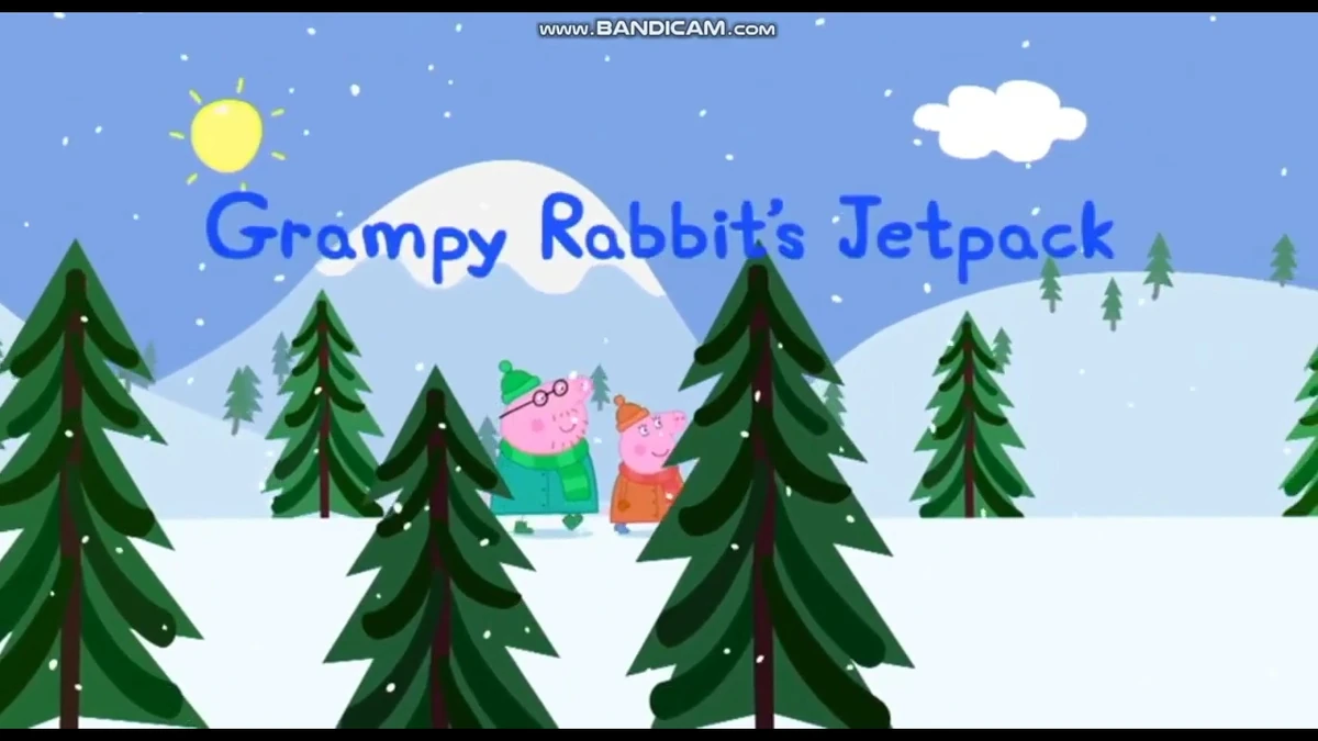 Grampy Rabbit's Jetpack | Peppa Pig Wiki | Fandom