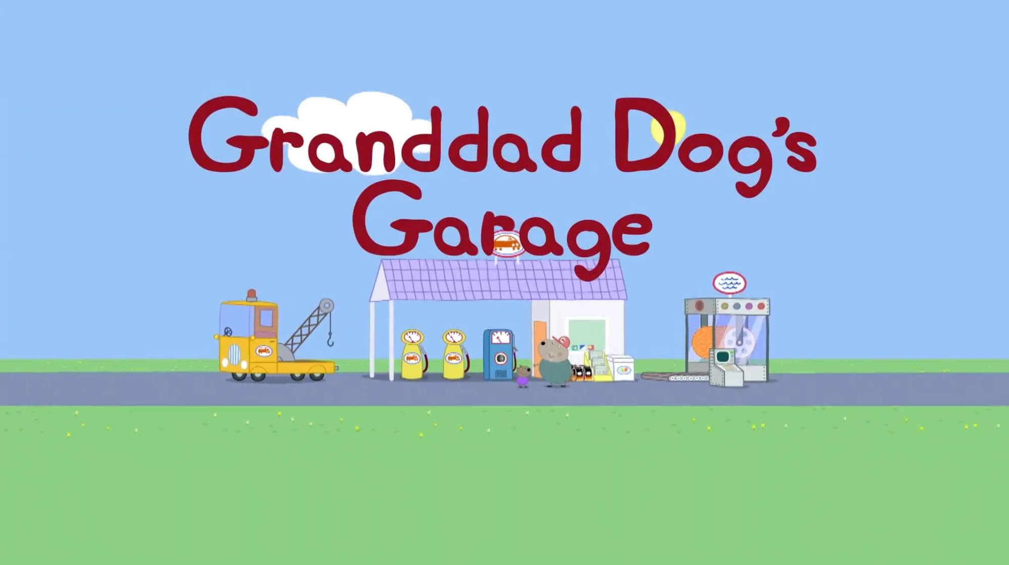 Granddad Dog's Garage | Peppa Pig Wiki | Fandom