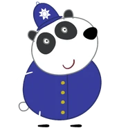 Police Officer Panda | Peppa Pig Wiki | Fandom