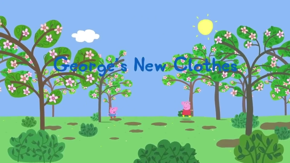 George's New Clothes | Peppa Pig Wiki | Fandom